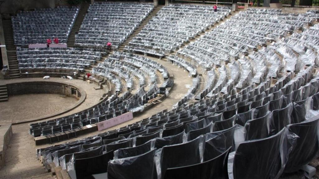 Teatre Grec estrena asientos más cómodos y 100% reciclables