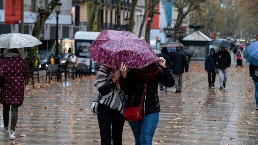 Una bolsa de aire frío llega a Barcelona: lluvias durante todo el fin ...