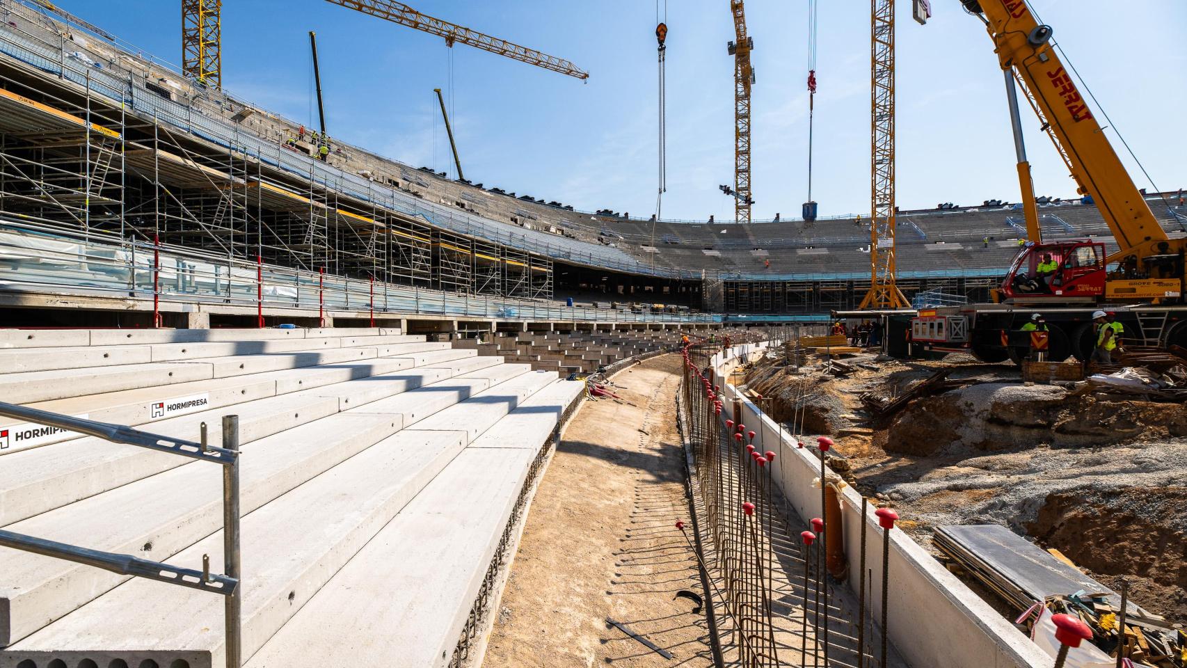 El plan del Barça para construir el nuevo Camp Nou mientras se juega en ...