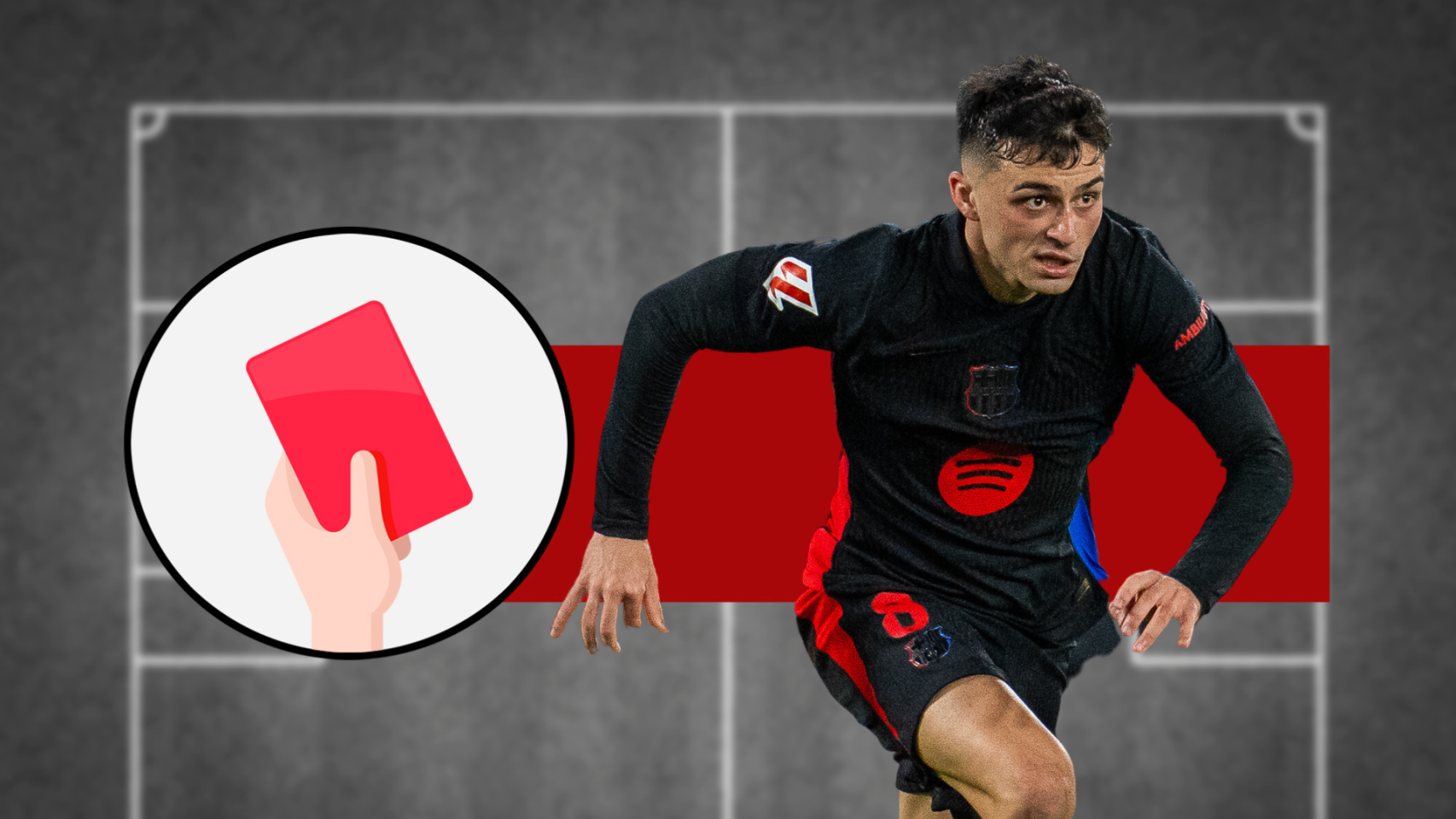 Tarjeta roja: Pedri González