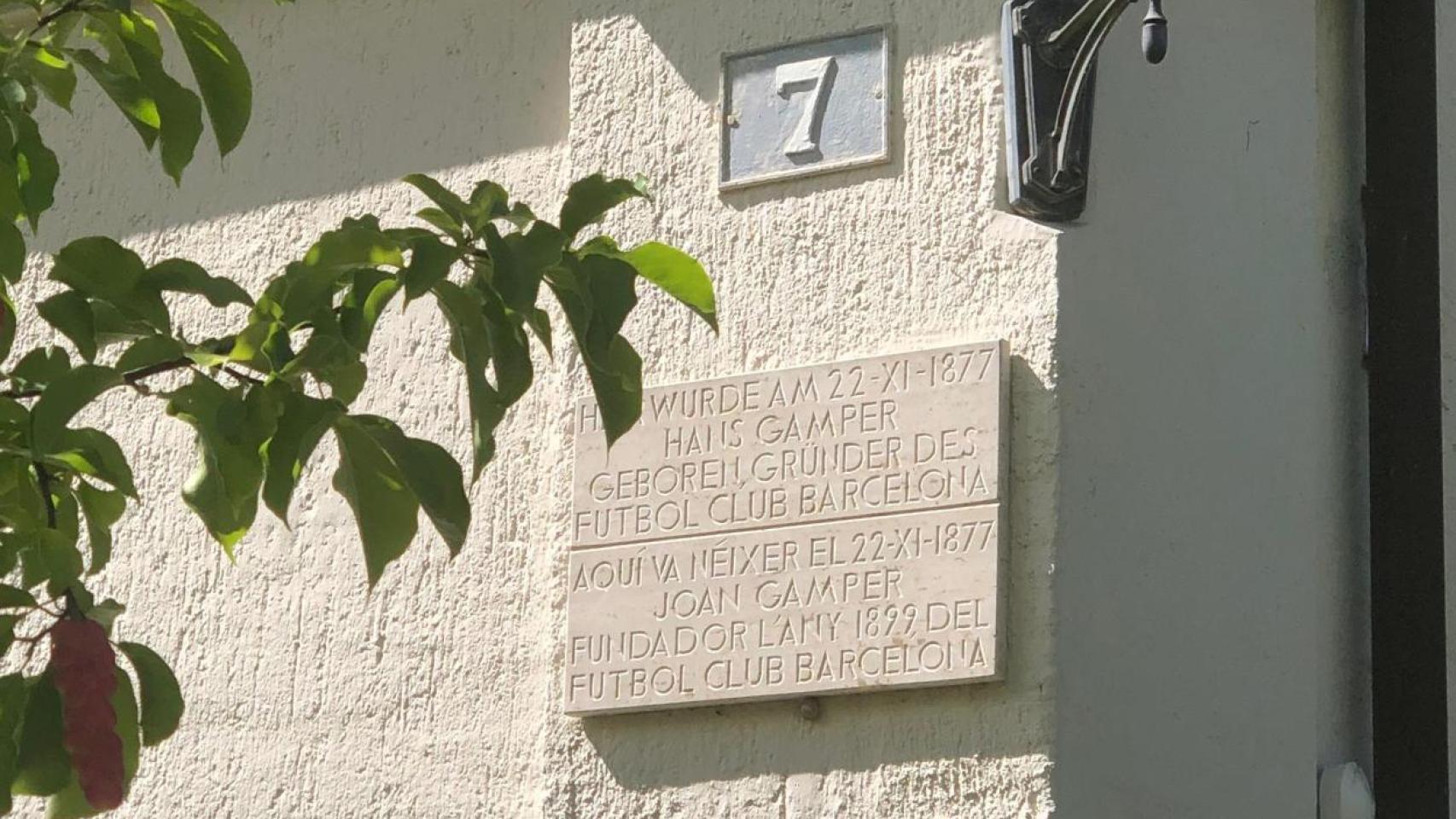 La casa natal de Joan Gamper, fundador del Barça, a la venta por dos ...