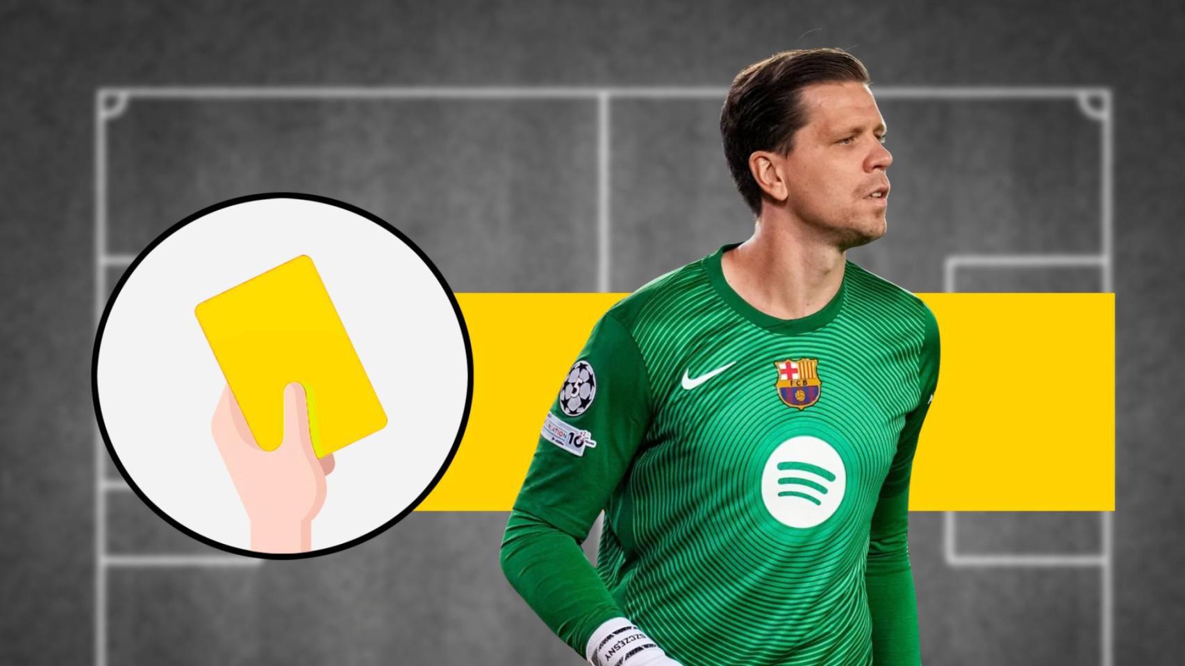 Targeta groga: Wojciech Szczesny