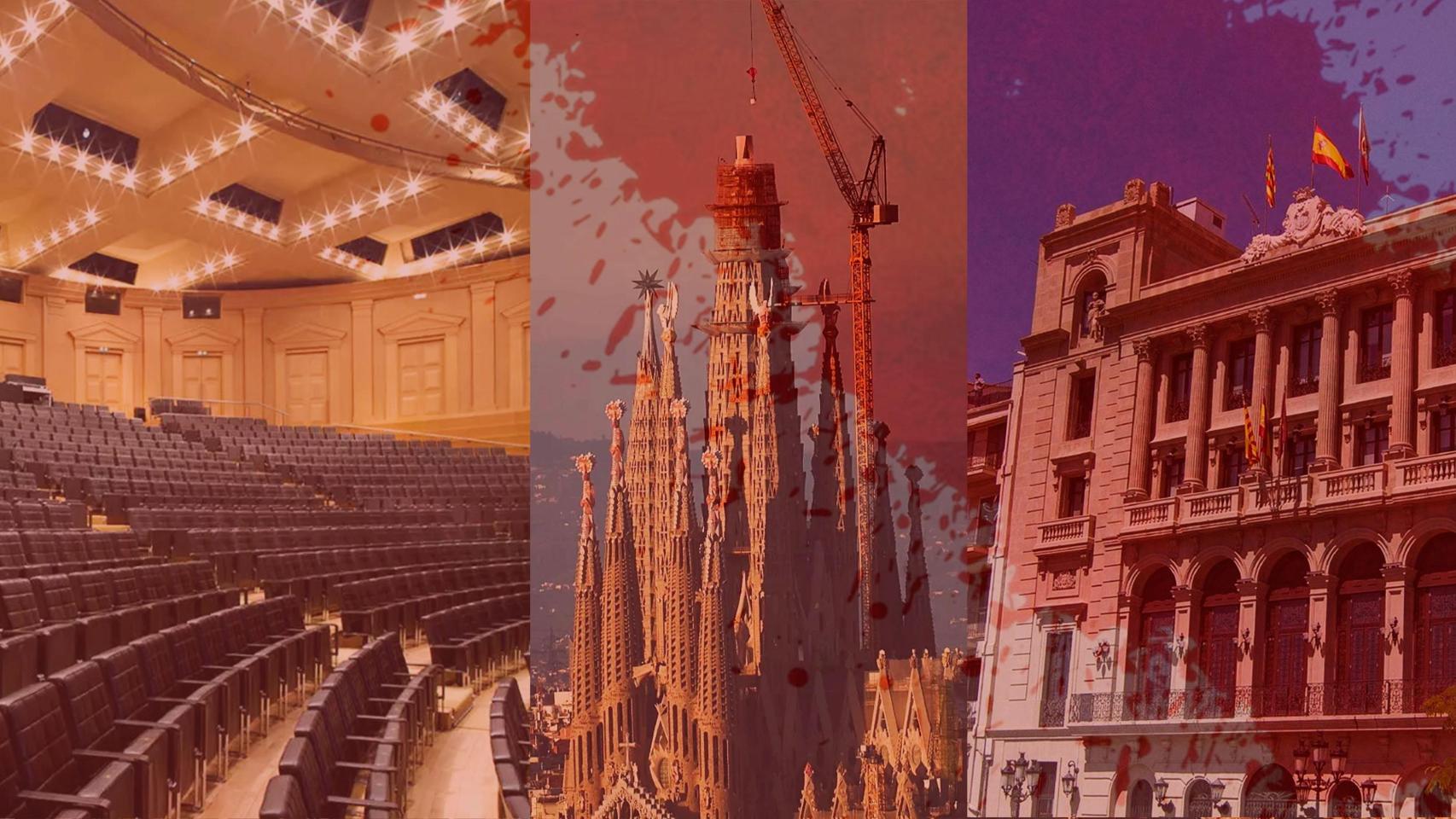 Catalunya es tenyeix de vermell: més de 80 edificis i fonts canvien d ...