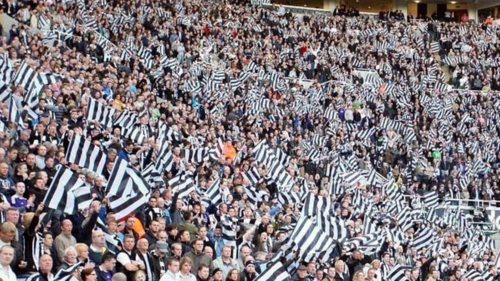 La afición del Newcastle, (posiblemente) la más temida de Inglaterra