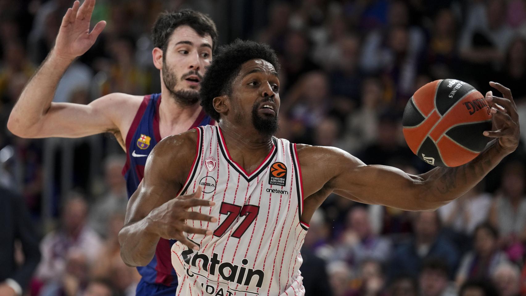 El Barça pierde el primer asalto contra Olympiacos en el Palau